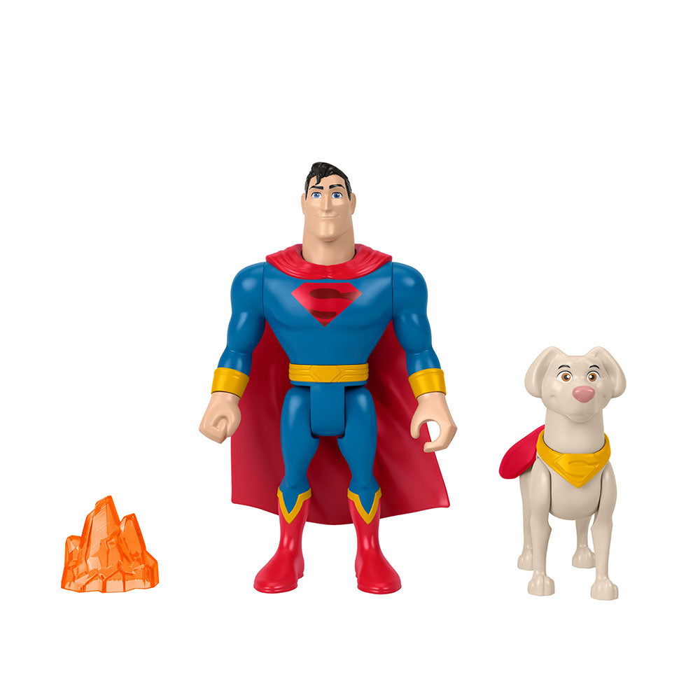 Fisher-Price DC League of Super-Pets Super Hero & Pet Figures – Smooth ...