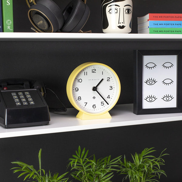 Newgate M Mantel Clock Cheeky Yellow – Smooth Sales