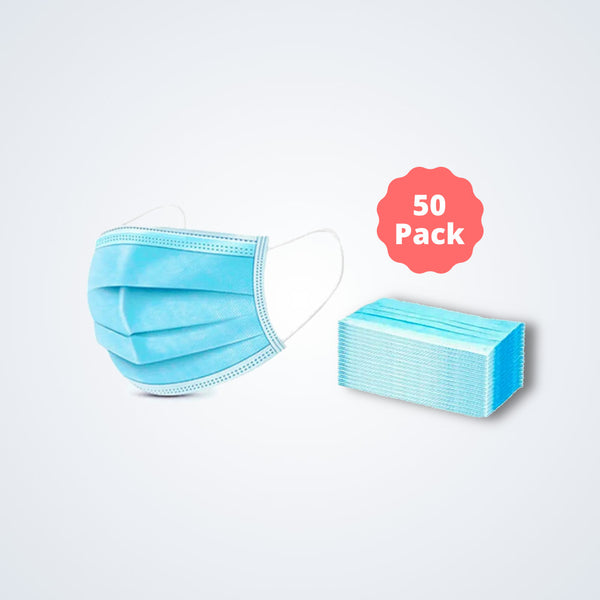 Disposable Face Masks (50 Pack) – Smooth Sales