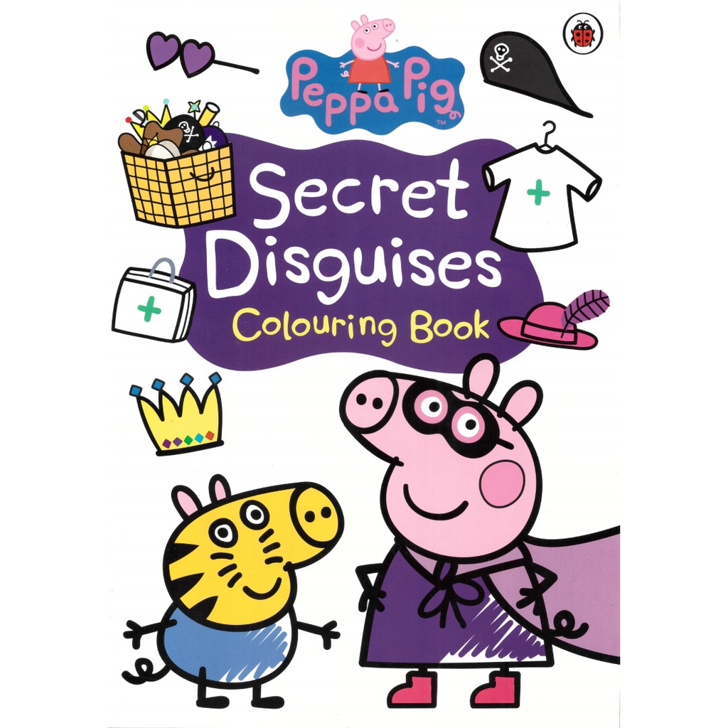 Peppa Pig-Secret Disguises: Colouring Book – Smooth Sales