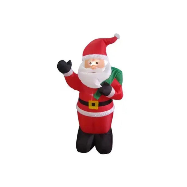 Inflatable Waving Santa With LED – Smooth Sales