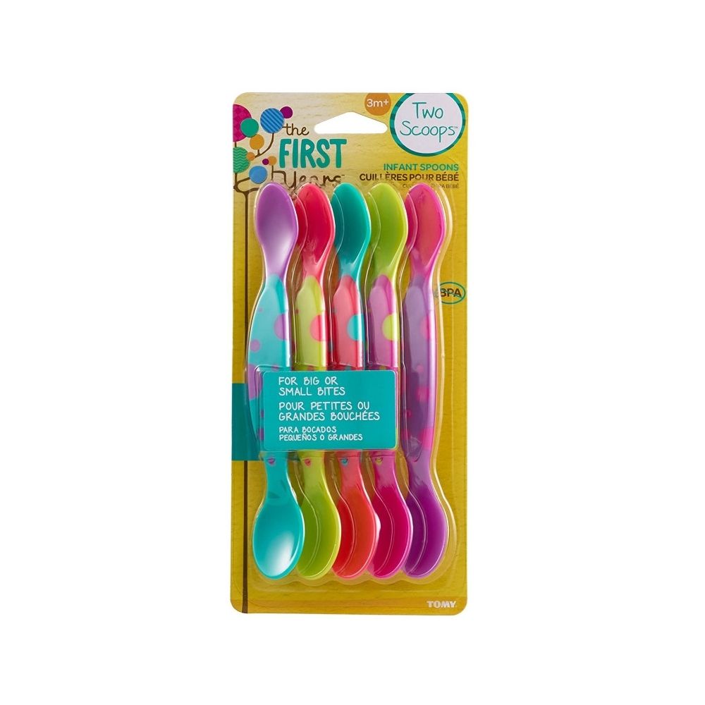 First Years Two Scoops Infant Spoons 5 Pack – Smooth Sales