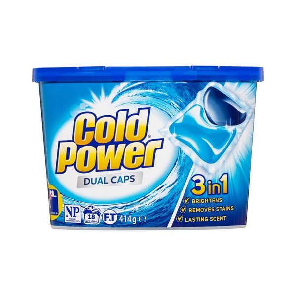 Cold Power Dual Caps 3-In-1 Front & Top Powder 900g - 45 Pack – Smooth ...