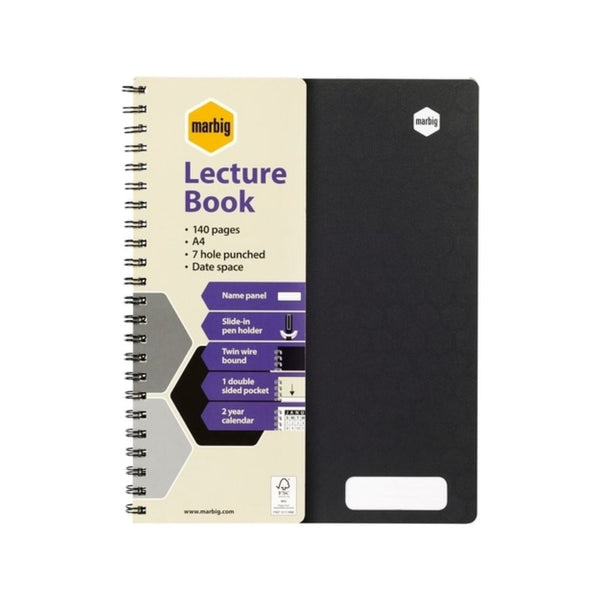 Marbig Lecture Book A4 140 Pages – Smooth Sales