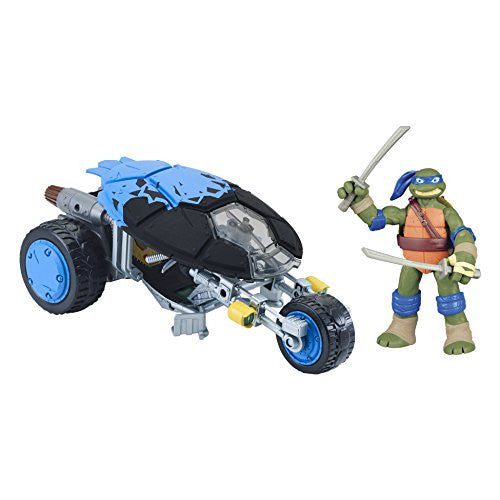 Teenage Mutant Ninja Turtles Leonardo with Stealth Bike – Smooth Sales