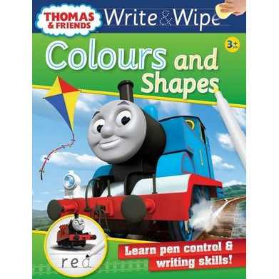 Thomas Write & Wipe: Colours and Shapes – Smooth Sales