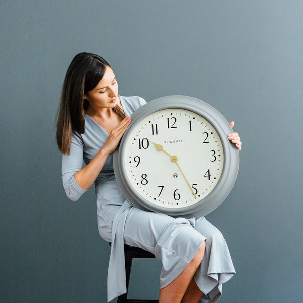 Newgate Westhampton Clock Posh Grey – Smooth Sales