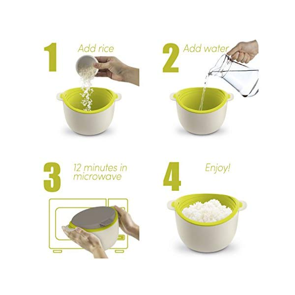 Zap Chef Microwave Rice Cooker – Smooth Sales