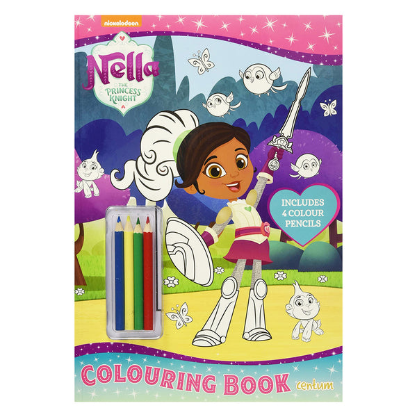 Nickelodeon Nella The Princess Knight Colouring Book – Smooth Sales