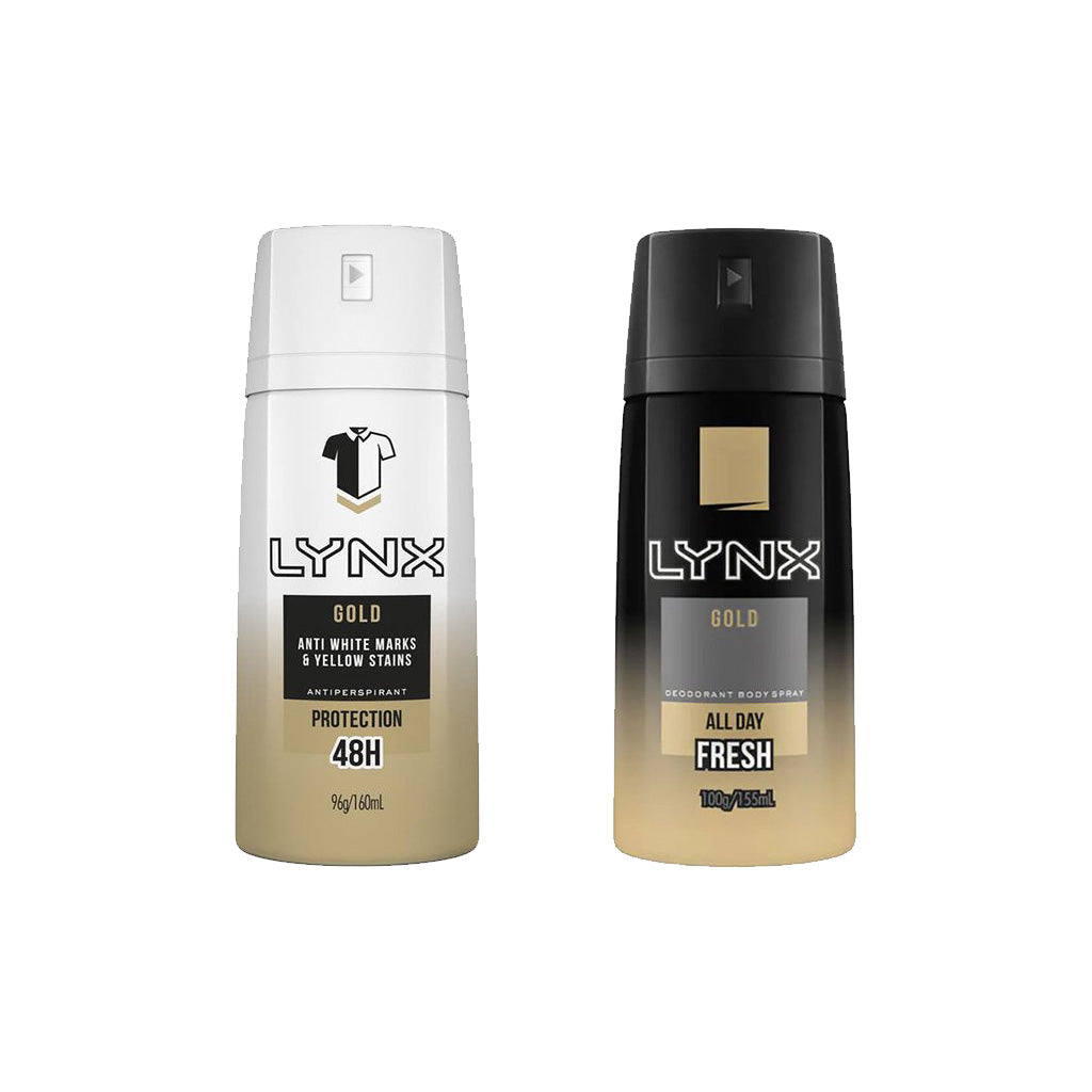 Lynx Gold Body Spray & Antiperspirant - Value Pack – Smooth Sales