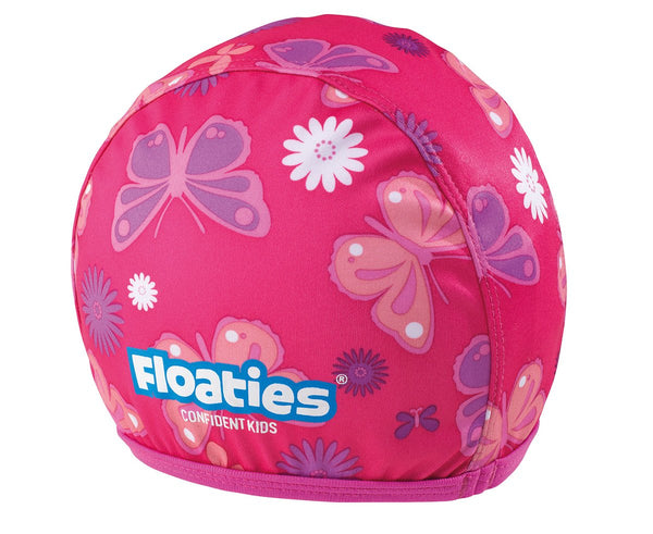 Floaties Girls’ Swimcap - Pink Butterfly – Smooth Sales
