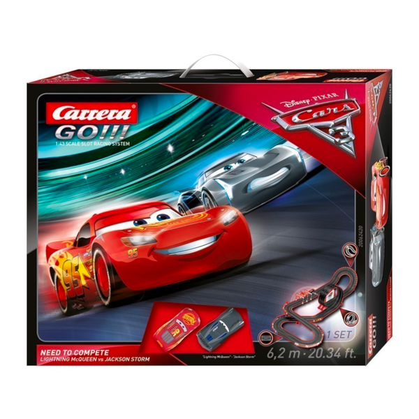 Carrera GO!!! Cars 3 Need To Compete Slot Racing Set – Smooth Sales