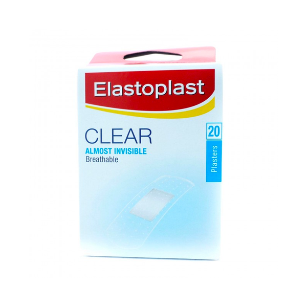 Elastoplast Clear Plasters 20 Pack – Smooth Sales