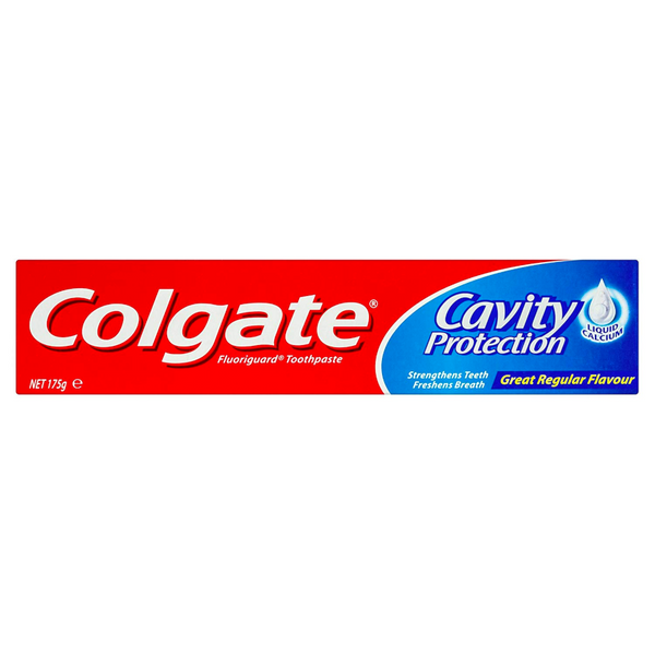 6 x Colgate Cavity Protection Great Regular Flavour Toothpaste 175g ...