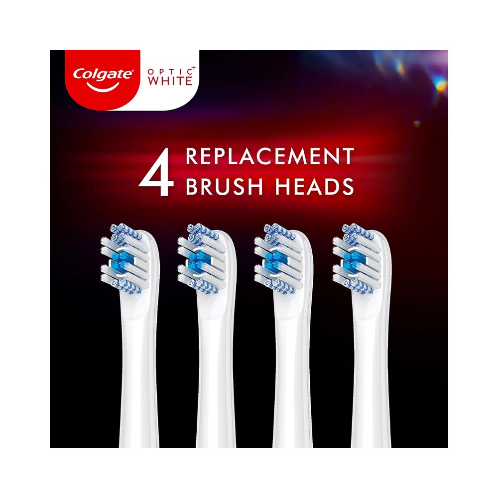 Colgate Optic White Pro Series Brush Heads - 4 Pack – Smooth Sales