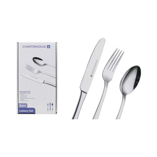 Charterhouse Dinner Cutlery 3 piece set – Smooth Sales