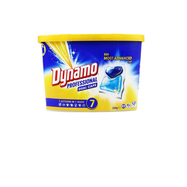 Dynamo Professional Dual Caps 7-In-1 Front & Top Loader 368g - 16 Pack ...