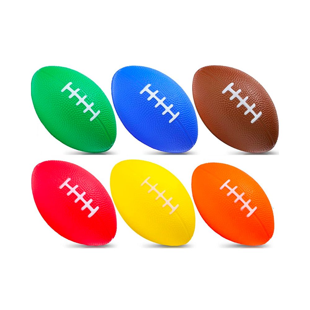 Coloured Foam American Football - Assorted Colours – Smooth Sales