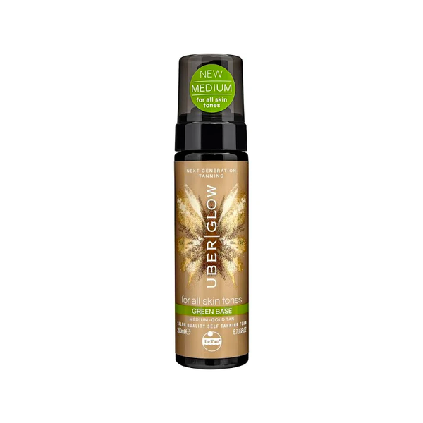 Le Tan Uber Glow Foamed Oil Self Tanning Foam 200ml - Green Base ...