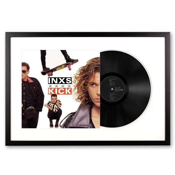 Framed INXS Kick - Vinyl Album Art – Smooth Sales