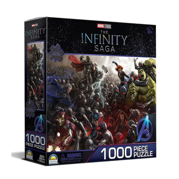Marvel Studios - 1000 Piece Jigsaw Puzzle - The Infinity Saga – Smooth ...