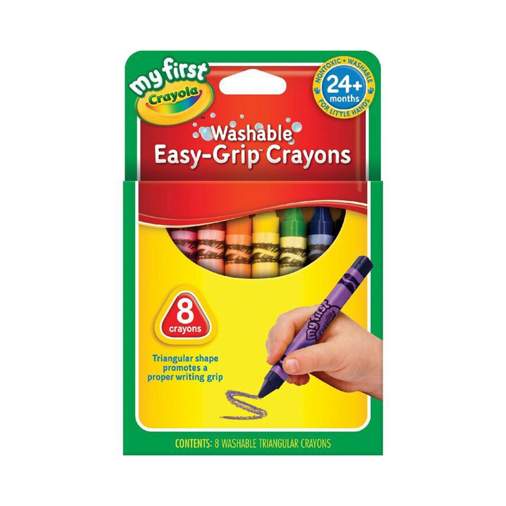 Crayola My First School Grip Crayons 8 Pack – Smooth Sales