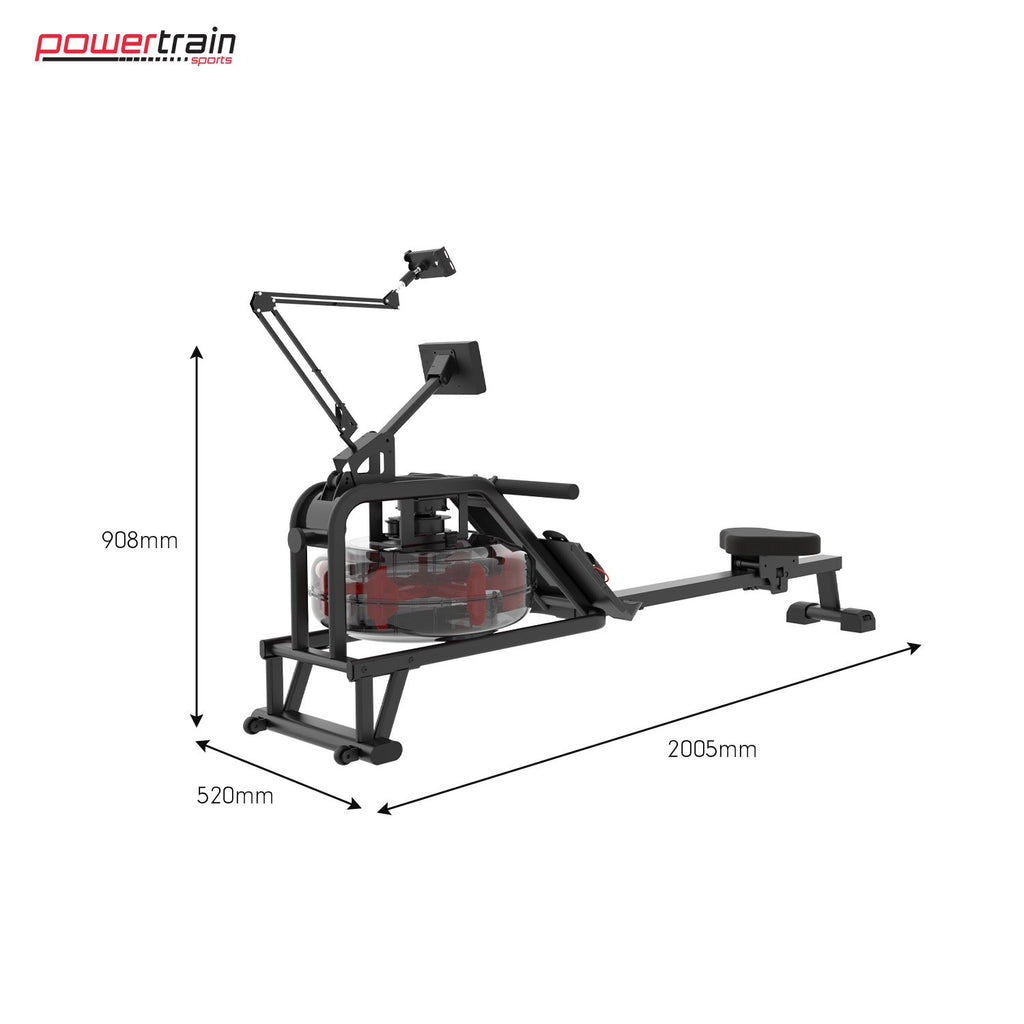 Powertrain 13L Water Resistance Rowing Machine Rower – Smooth Sales