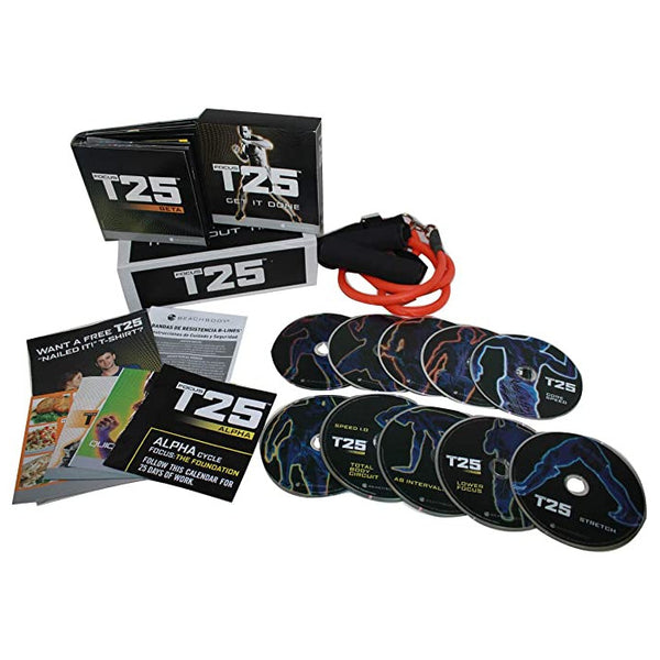 T25 Beach Body Workout Guide With Resistance Bands – Smooth Sales