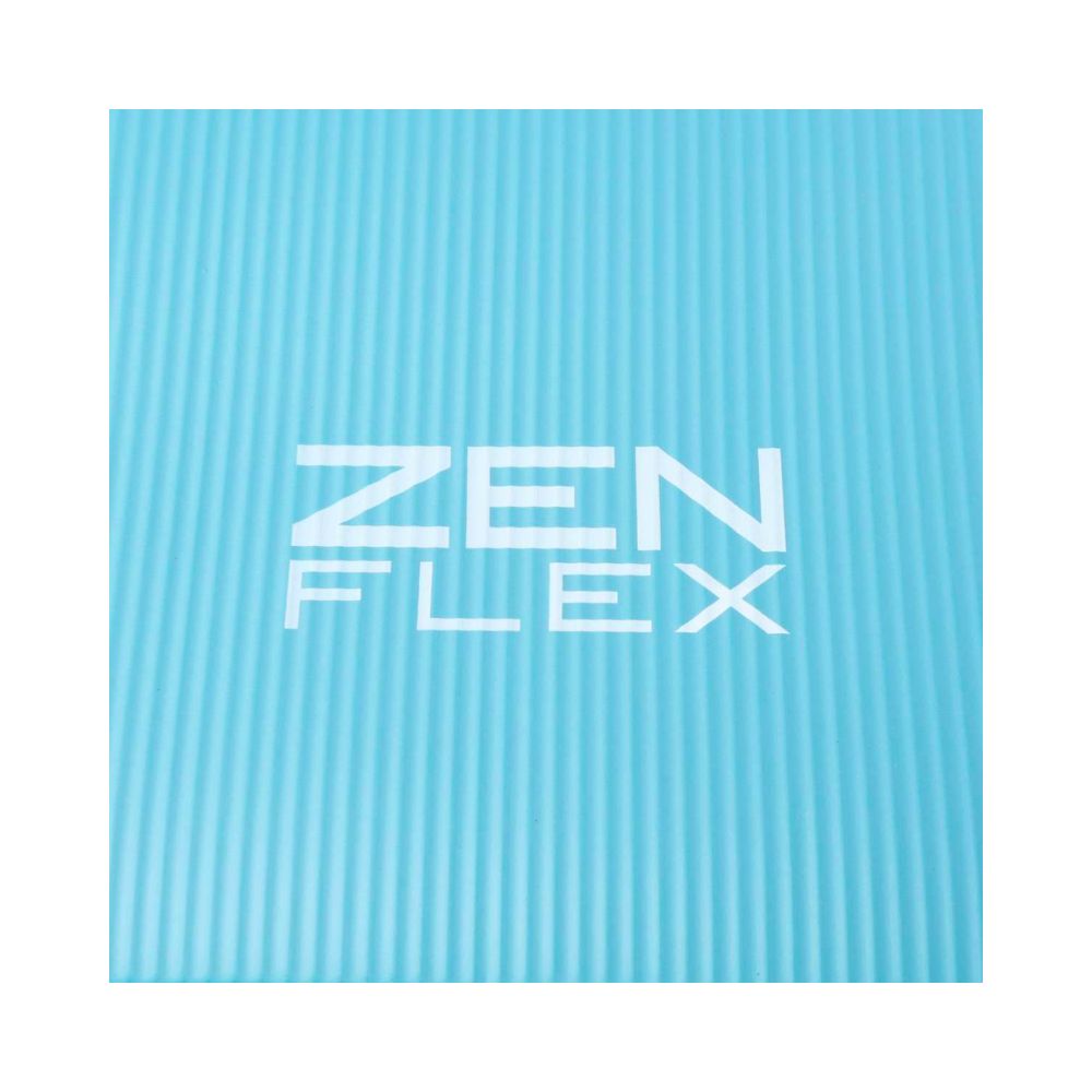 Zen Flex Fitness Exercise and Yoga Mat - Blue - 183x61x1cm – Smooth Sales